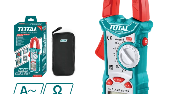 TOTAL 數位鉗形電表 600A (TMT46003)