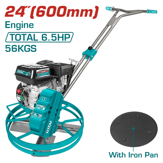 TOTAL 24吋水泥鏝光機-6.5HP (TP9241-2)