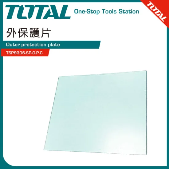 TOTAL 電焊面罩專用外保護鏡片(TSP9306 9309-SP-O.P.C)