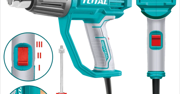 TOTAL 高功率熱風槍 1600W (UTB16078)