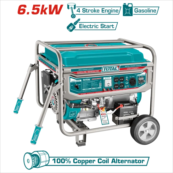 TOTAL 四行程引擎發電機 6500W (UTP155001)
